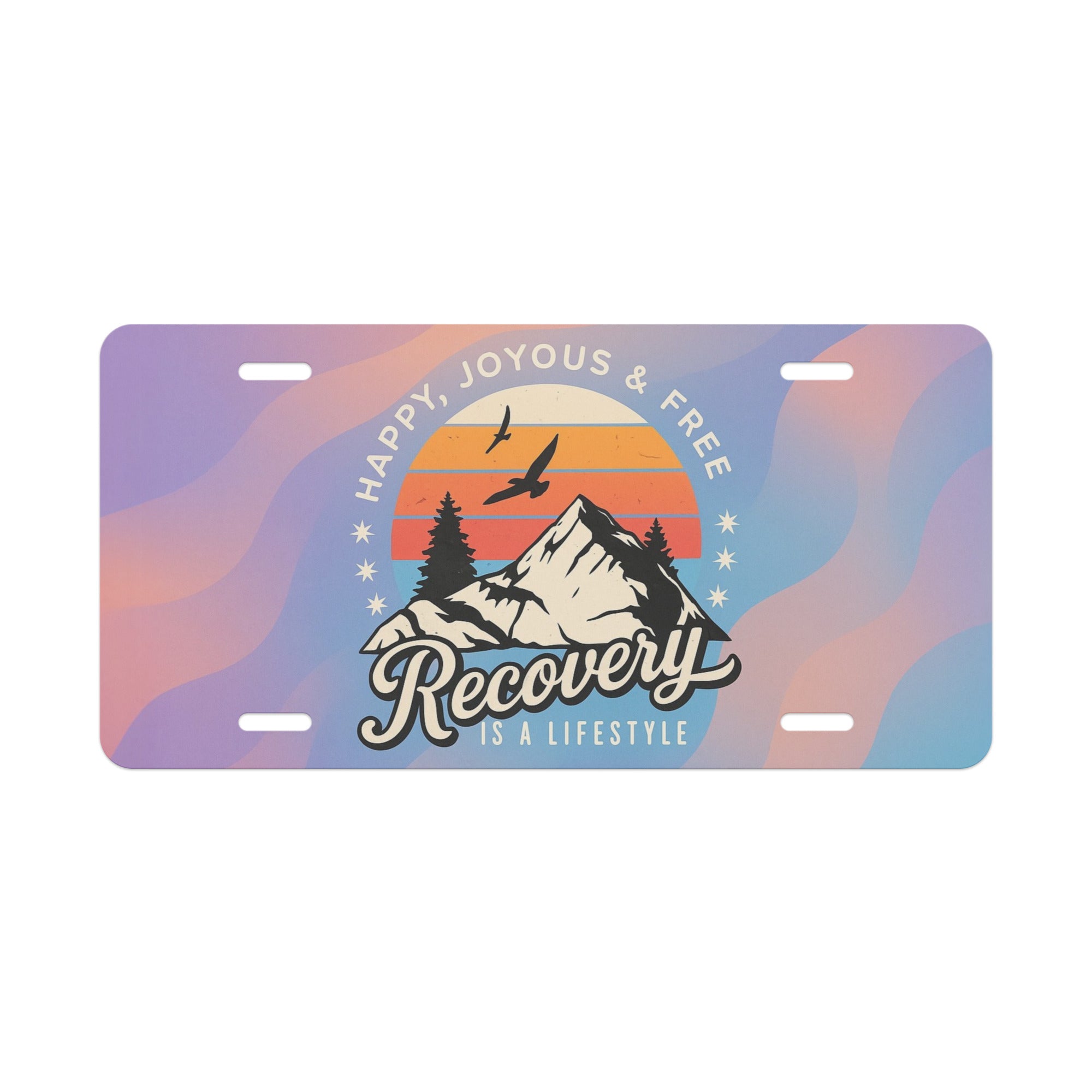 Recovery License Plate – Soberlands