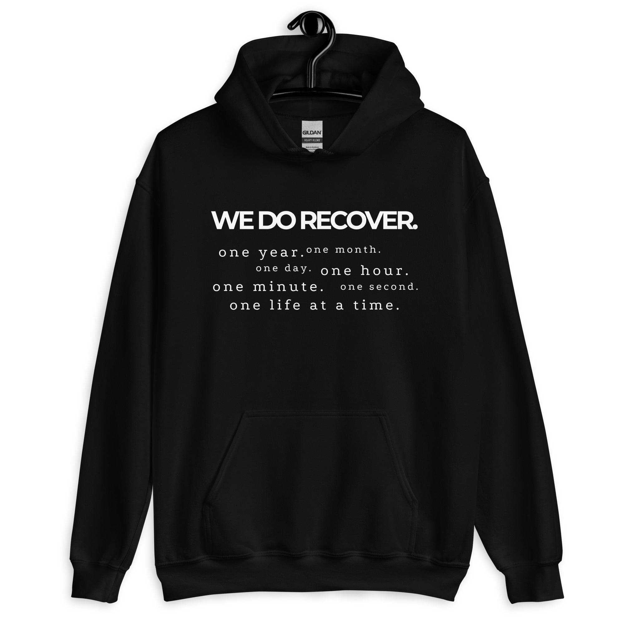 We Do Recover Hoodie – Soberlands